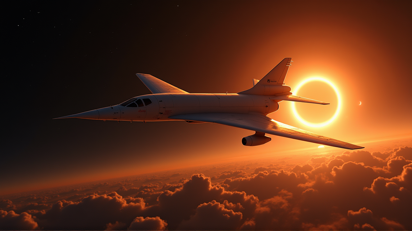 Quand le Concorde 001 a Étendu le Temps : L'Éclipse Solaire Record de ...